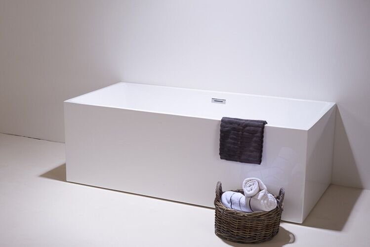 Stort badekar (Aberdeen) 170 x 80 x 60 cm, 210 liter - Shoppool.dk